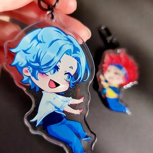 Skate the Infinite Keychain, Reki & Langa, Cute Keychains, Anime ...