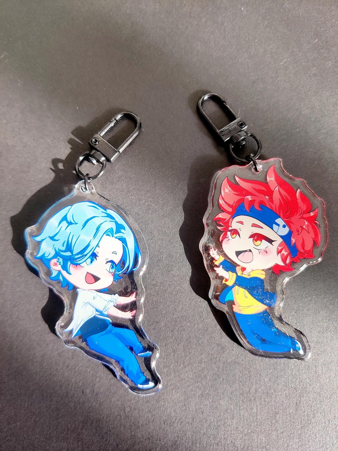 Skate the Infinite Keychain, Reki & Langa, Cute Keychains, Anime ...