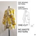 Kimono One-cut Zero Waste Pattern by Oneofone™ - Etsy