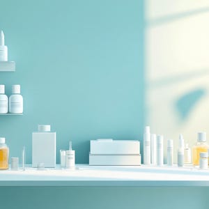 Zoom Virtual Background, Clinic Laboratory Digital Backdrop for Zoom or ...