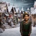 Elf Village Christmas Digital Backdrop, North Pole Santa's Village ...