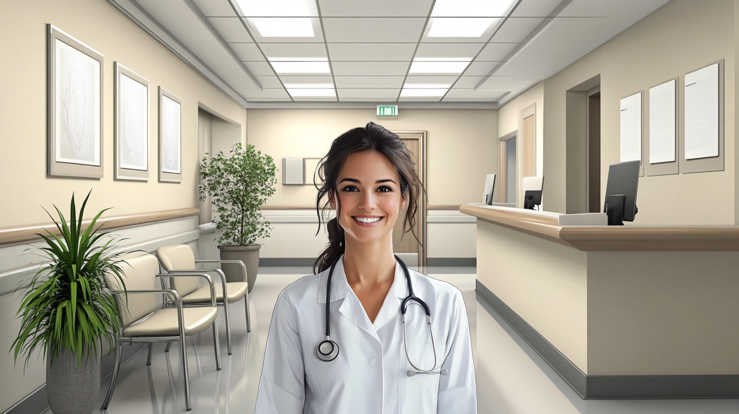 Zoom Clinic Background, Zoom Video Conference Virtual Background ...
