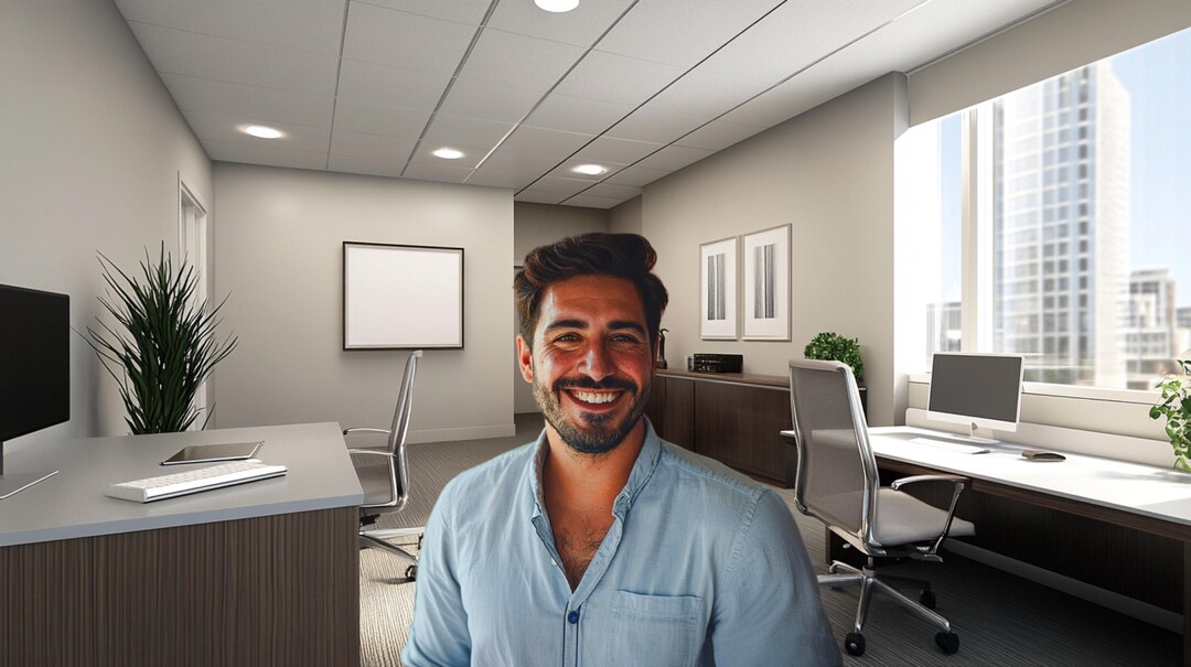 Zoom Virtual Office Background, Online Virtual Meeting Backdrop, Zoom ...