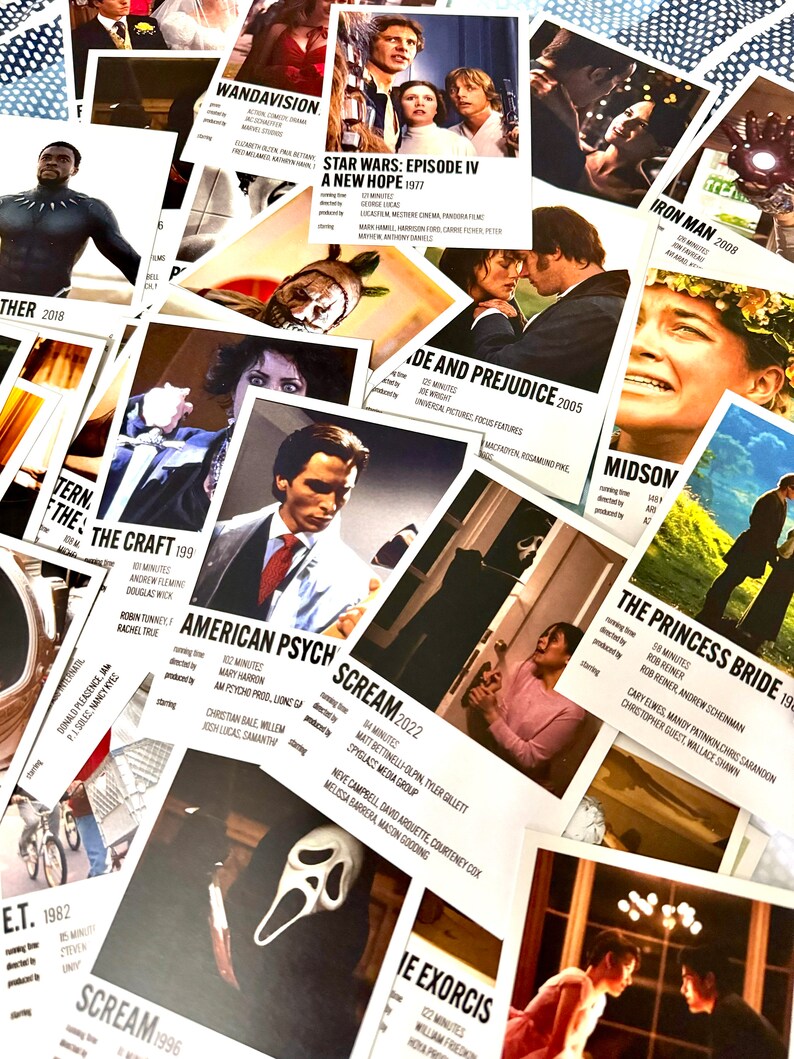 Custom Minimalist Aestheticmovie Tv Show Album Book Song Print Create ...