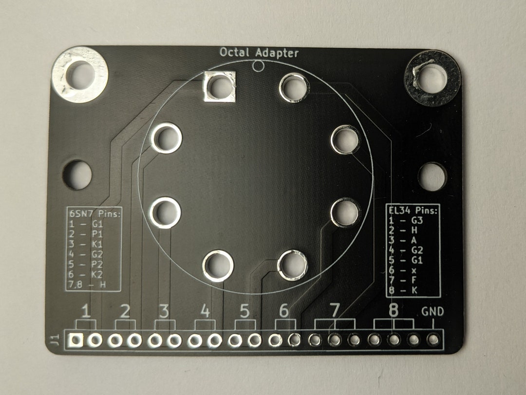 8 Pin Octal Tube Socket / Tube Adapter - Etsy