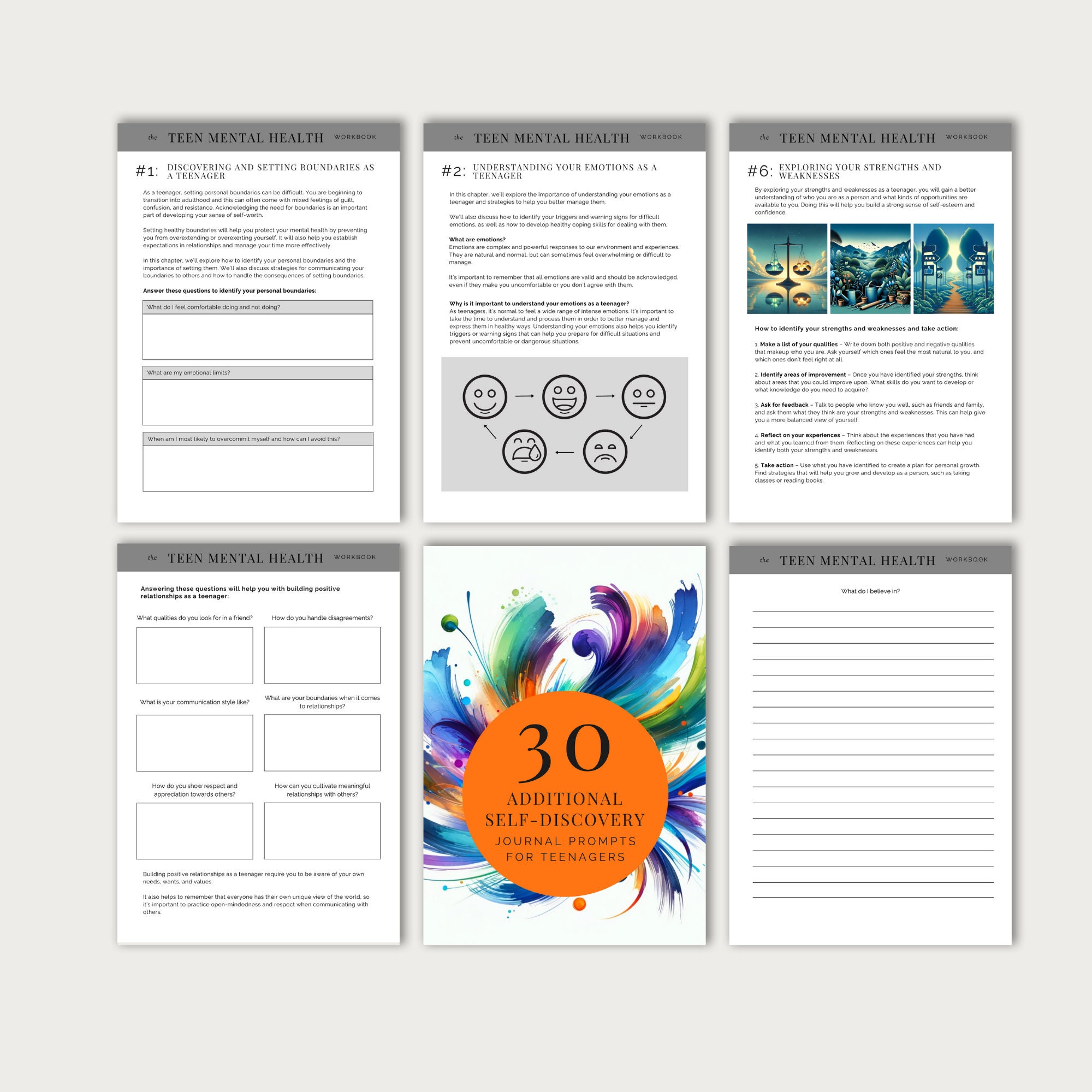 Cuaderno de trabajo sobre salud mental para adolescentes ...