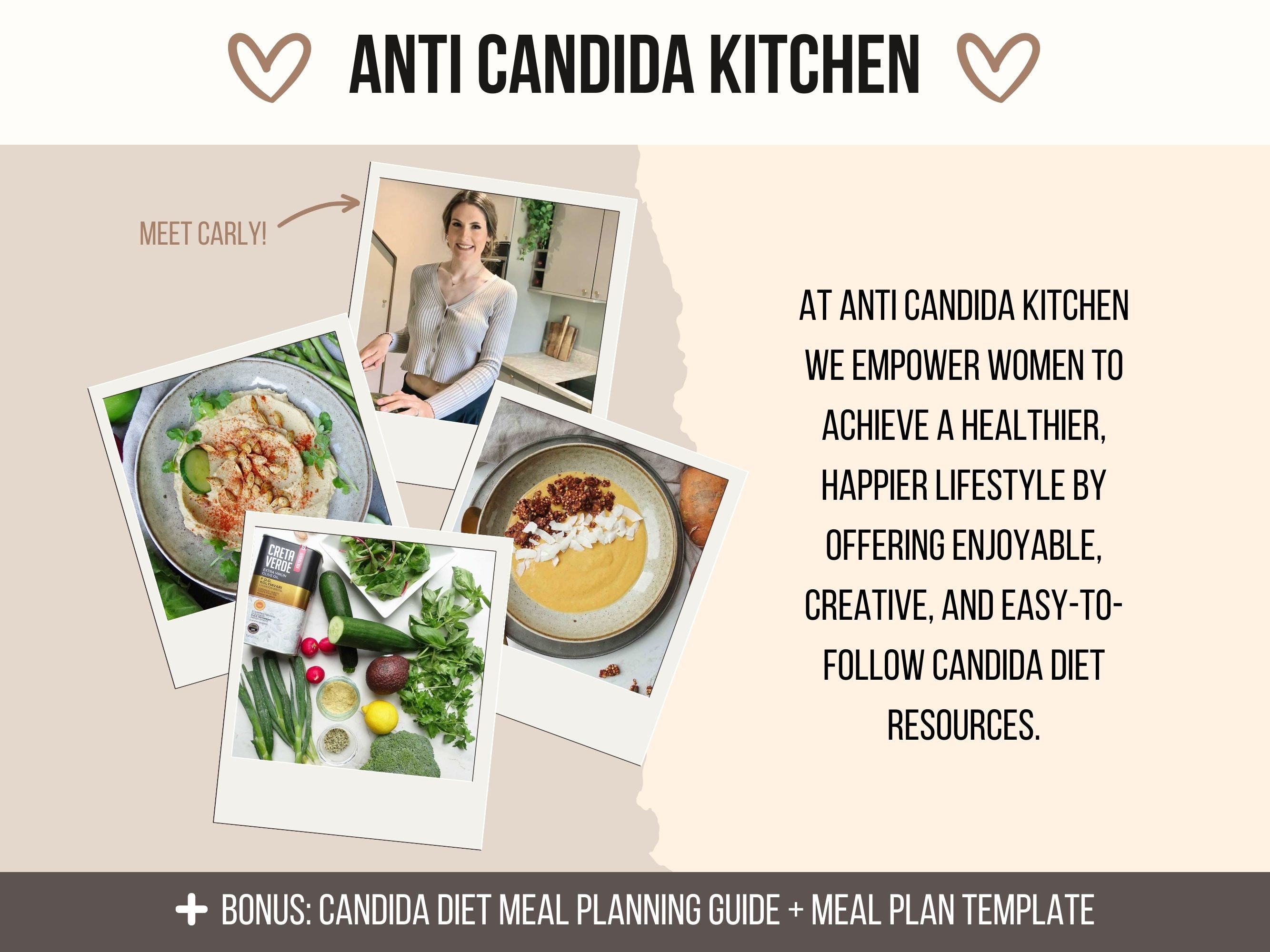 28-day Candida Diet Meal Plan, Candida Diet Recipes, Meal Planning ...