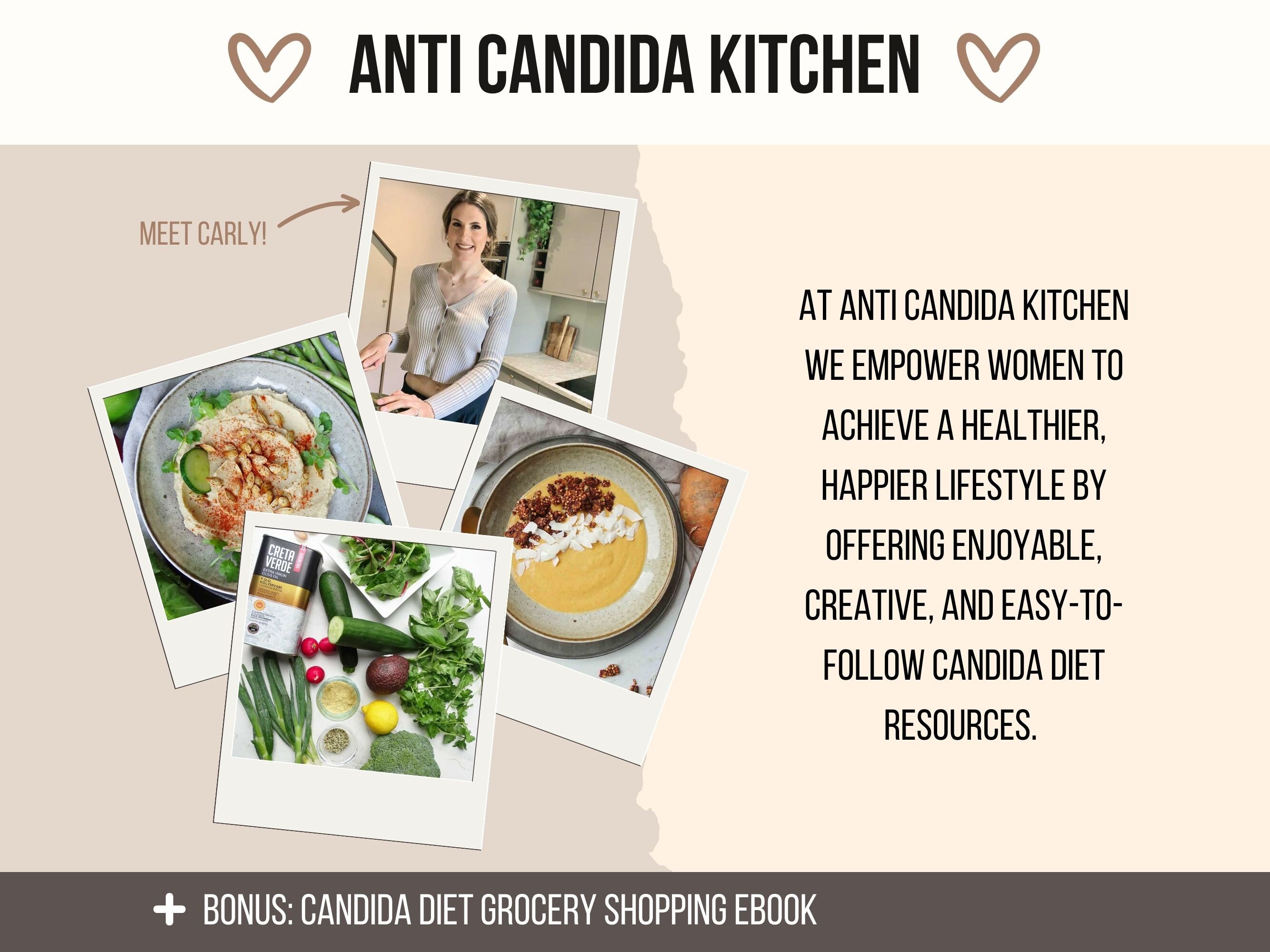 Candida Diet Grocery Shopping List, Healthy Groceries Checklist ...