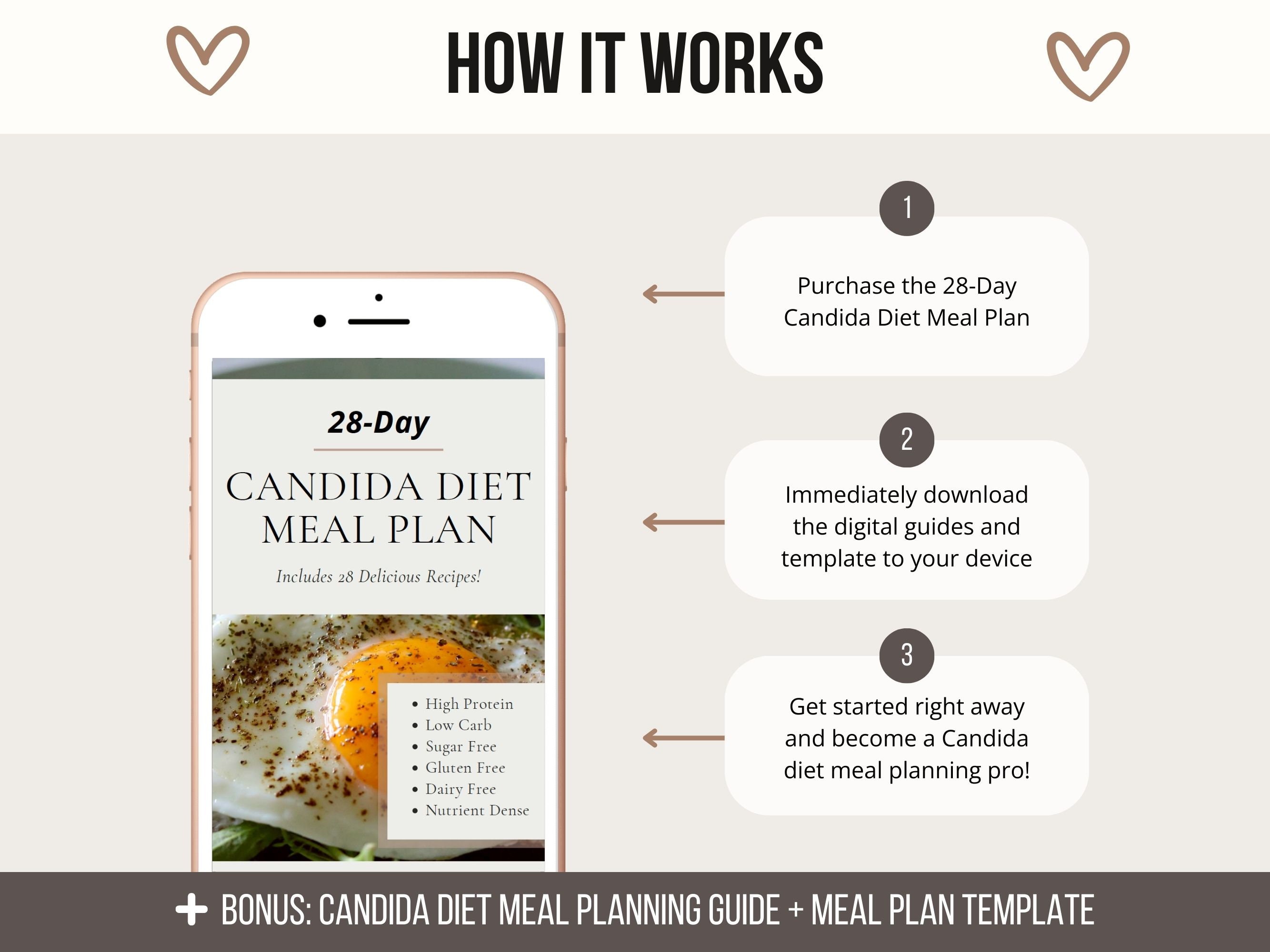 28 Day Candida Diet Meal Plan Candida Diet Recipes Meal Planning