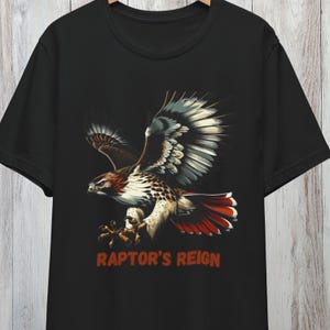 Red-tailed Hawk Shirt: Wildlife Art Tee, Bird Watcher Gift - Etsy