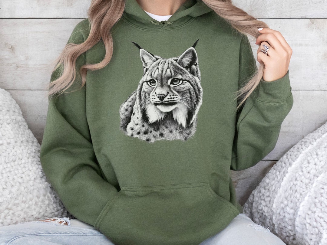 Canadian Lynx, G Ift For, Lynx Shirt, Lynx Lover Gift, Wild Cat Shirt ...