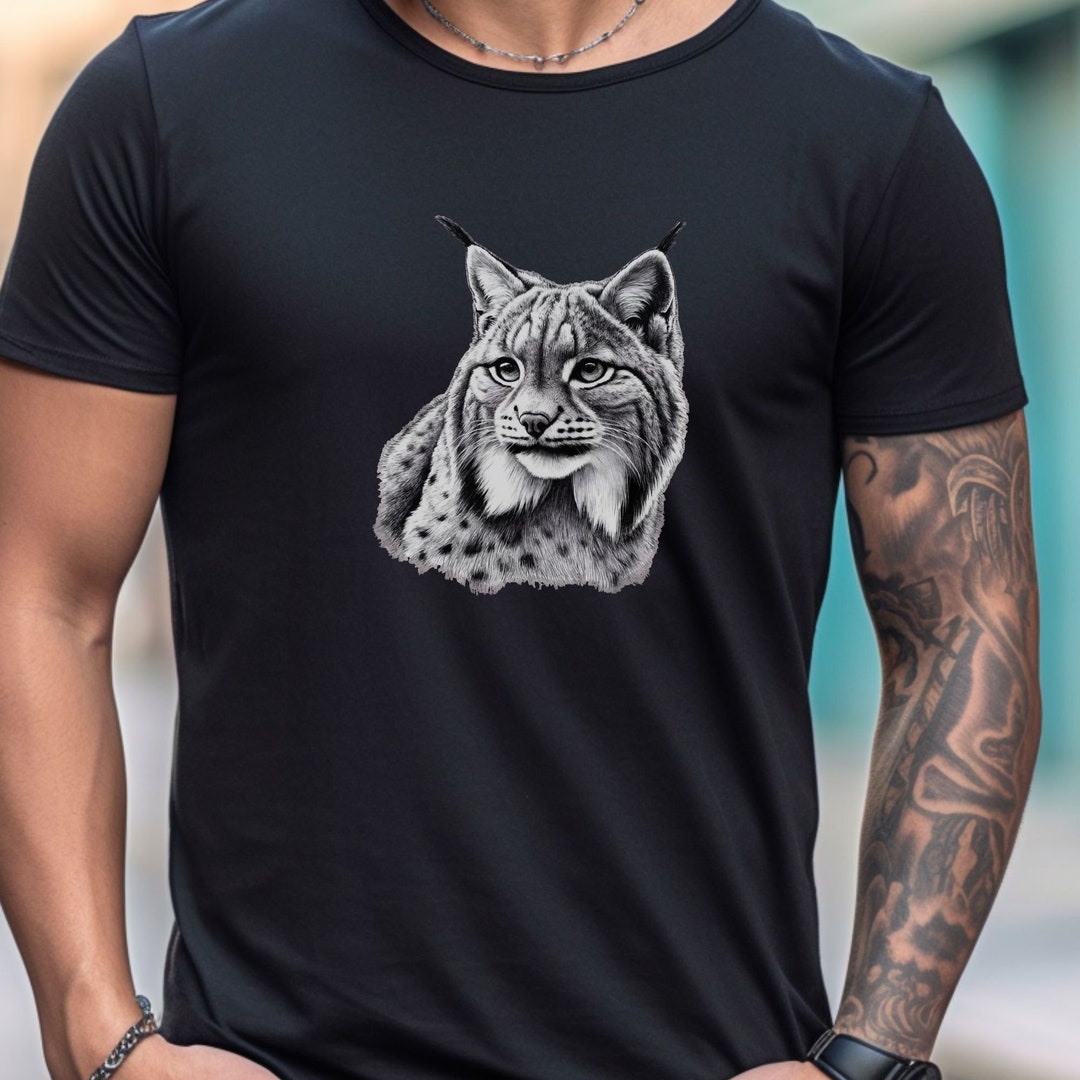 Canadian Lynx, G Ift For, Lynx Shirt , Canadian Lynx Lover Gift, Wild ...