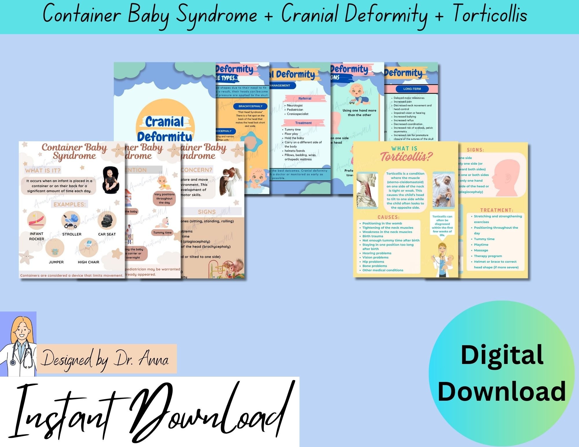 Container Baby Syndrome, Torticollis, Cranial Deformities, Uterus ...