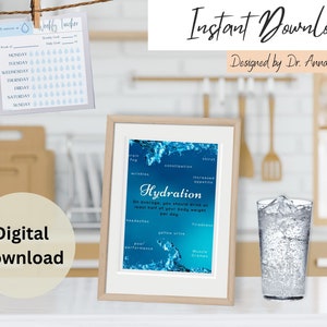 Water Intake Hydration Education Handout for Coaches, Athletes, Sports ...