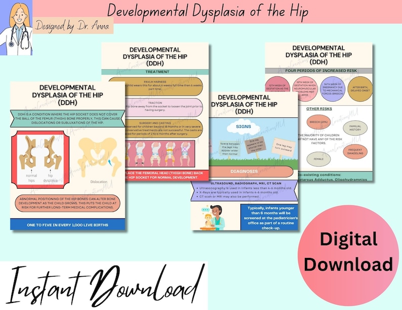 Developmental Dysplasia of the Hip (DDH), Cerebral Palsy, Down Syndrome ...