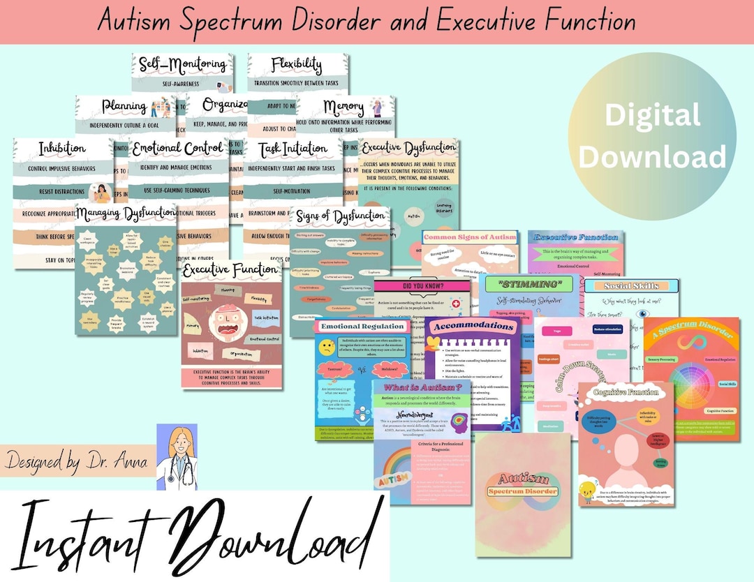 Autism Spectrum Disorder, Executive Dysfunction, Neurodivergent, School ...