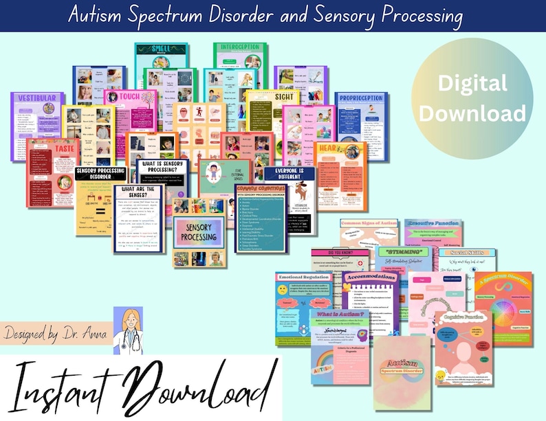 Autism Spectrum Sensory Processing Disorder BUNDLE, Classroom ...