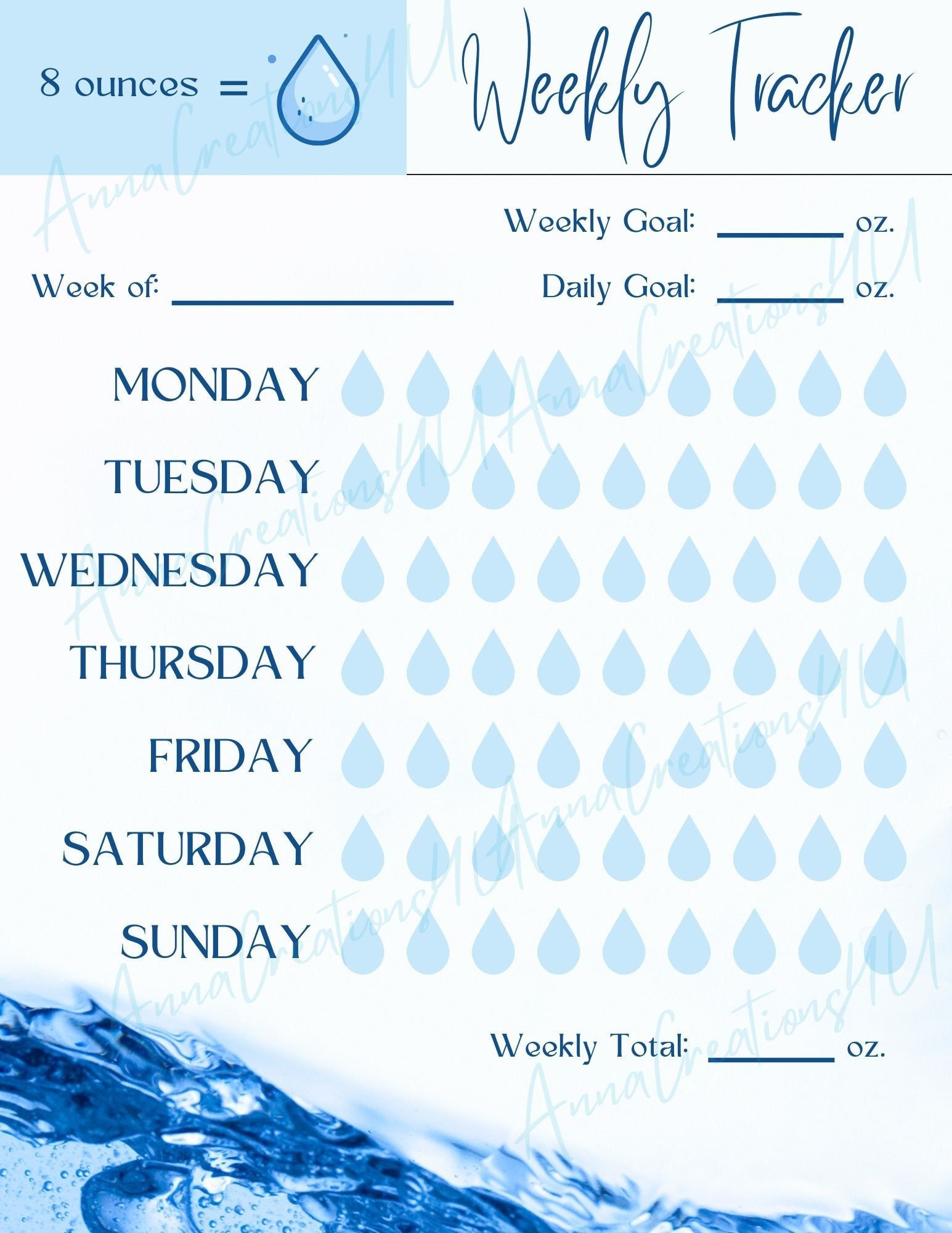 Water Intake Hydration Education Handout for Coaches, Athletes, Sports ...