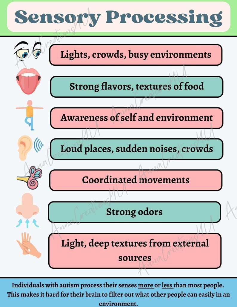 Autism Spectrum Sensory Processing Disorder BUNDLE, Classroom ...