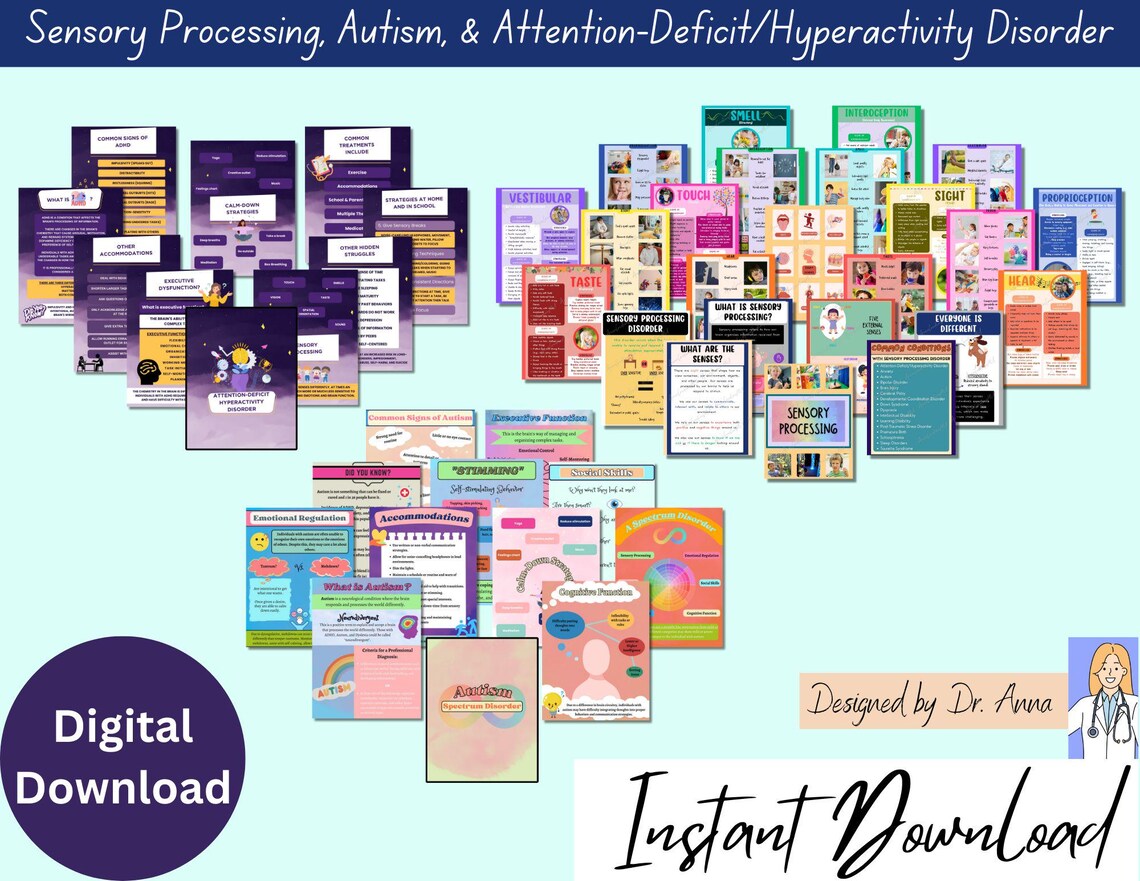 Autism Spectrum Disorder, Attention-deficit Hyperactivity, Sensory ...