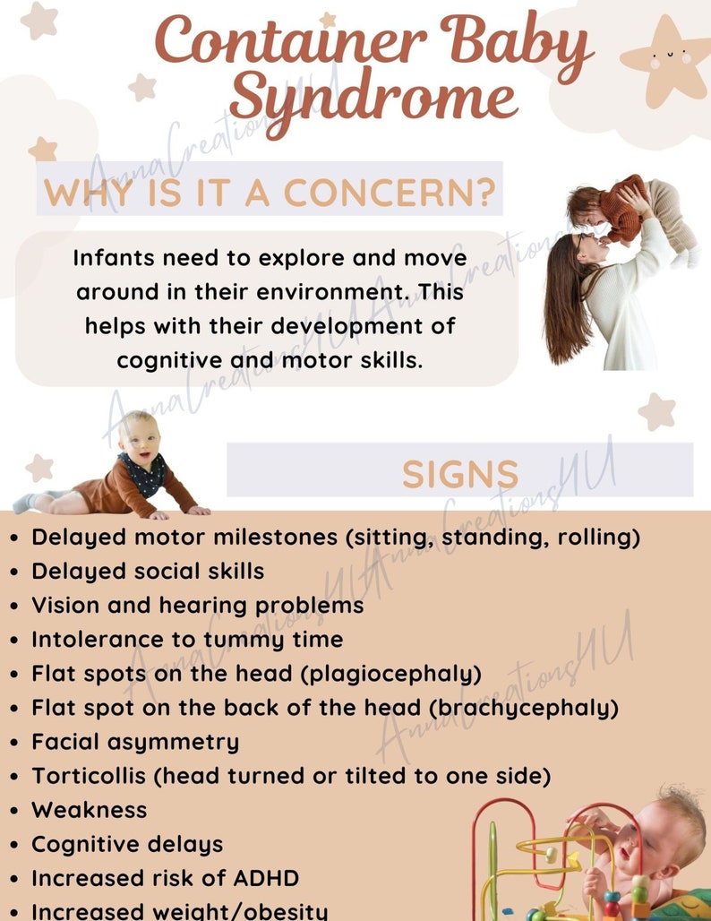Container Baby Syndrome, Parent Handout, Medical Professional, Day Care ...