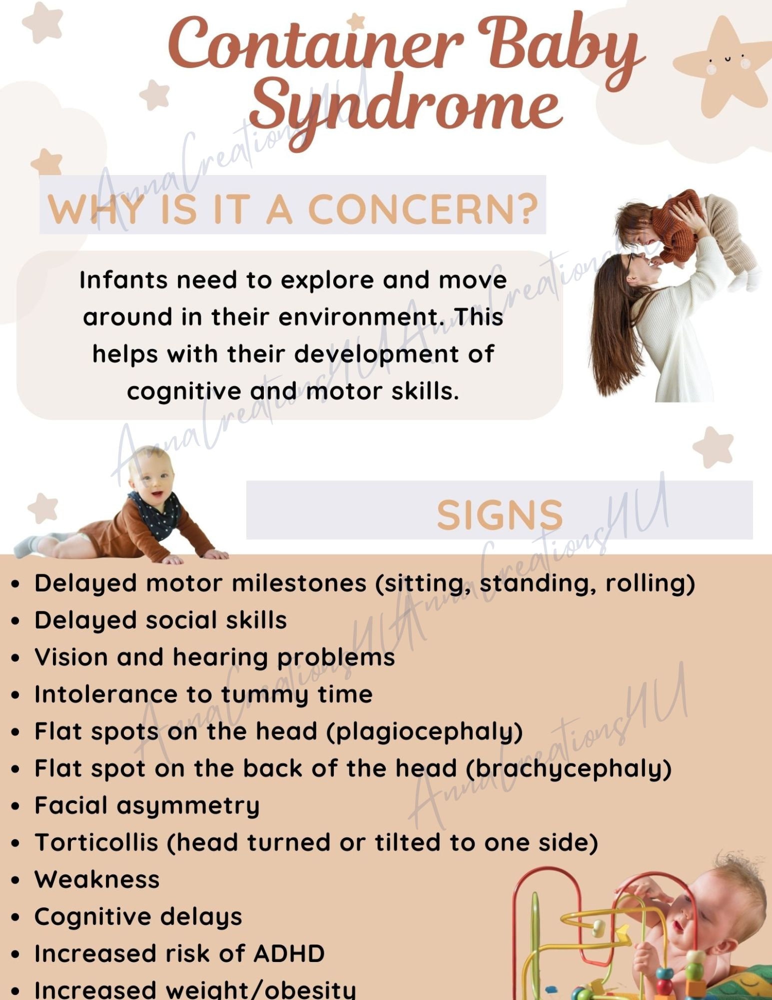 Container Baby Syndrome, Parent Handout, Medical Professional, Day Care ...