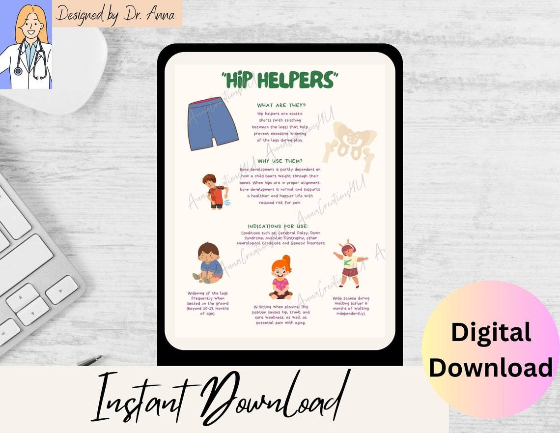 Hip Helpers Handout Management With Down Syndrome, Neurological ...