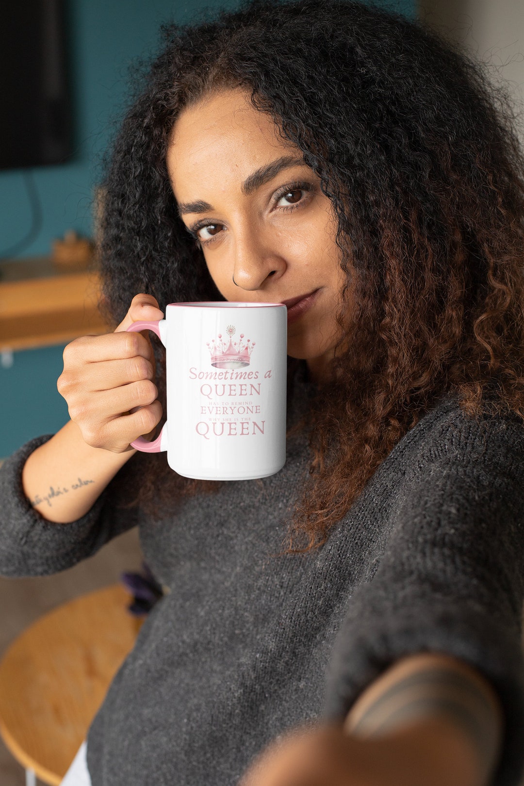 Queen Mug Remind Them Queen Power of a Queen Special Mom Gift Grandma ...