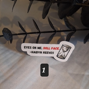 Haidyn Reeves Stickers/ Officially Licensed/ Shantel Tessier Merch ...