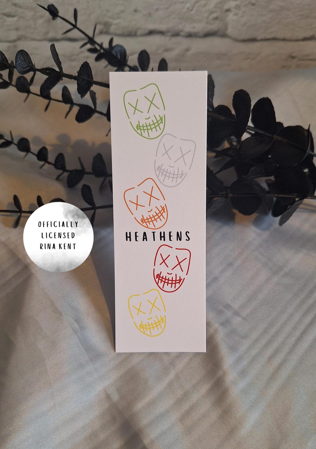Heathens Bookmark/ Officially Licensed/ RINA KENT Merch/ Legacy of Gods ...