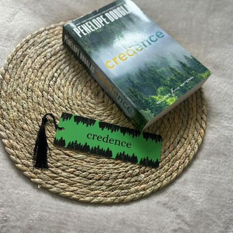 Credence Bookmark/ Penelope Douglas/ Bookish Merch/ Dark Romance Merch ...