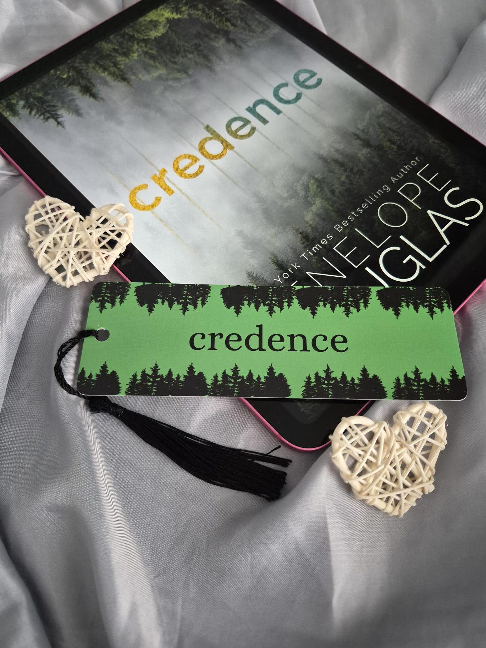 Credence Bookmark/ Penelope Douglas/ Bookish Merch/ Dark Romance Merch ...