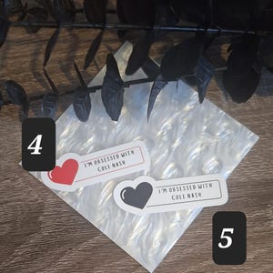 Rina Kent Merch/ Cole Nash Stickers/ Officially Licensed/ Rinaverse ...