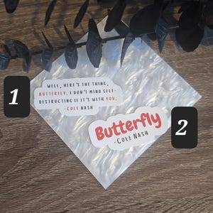 Rina Kent Merch/ Cole Nash Stickers/ Officially Licensed/ Rinaverse ...