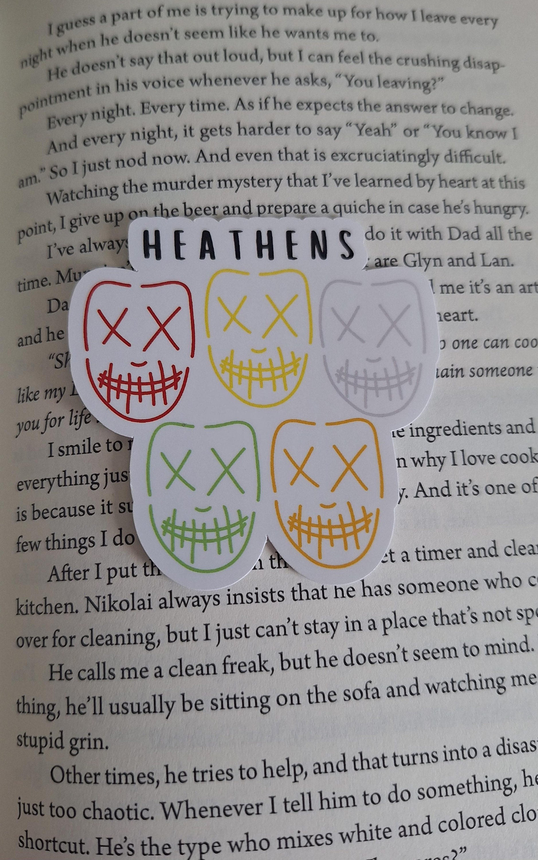 Rina Kent Merch/ Legacy of Gods/ Officially Licensed/ Heathens/ Bookish ...