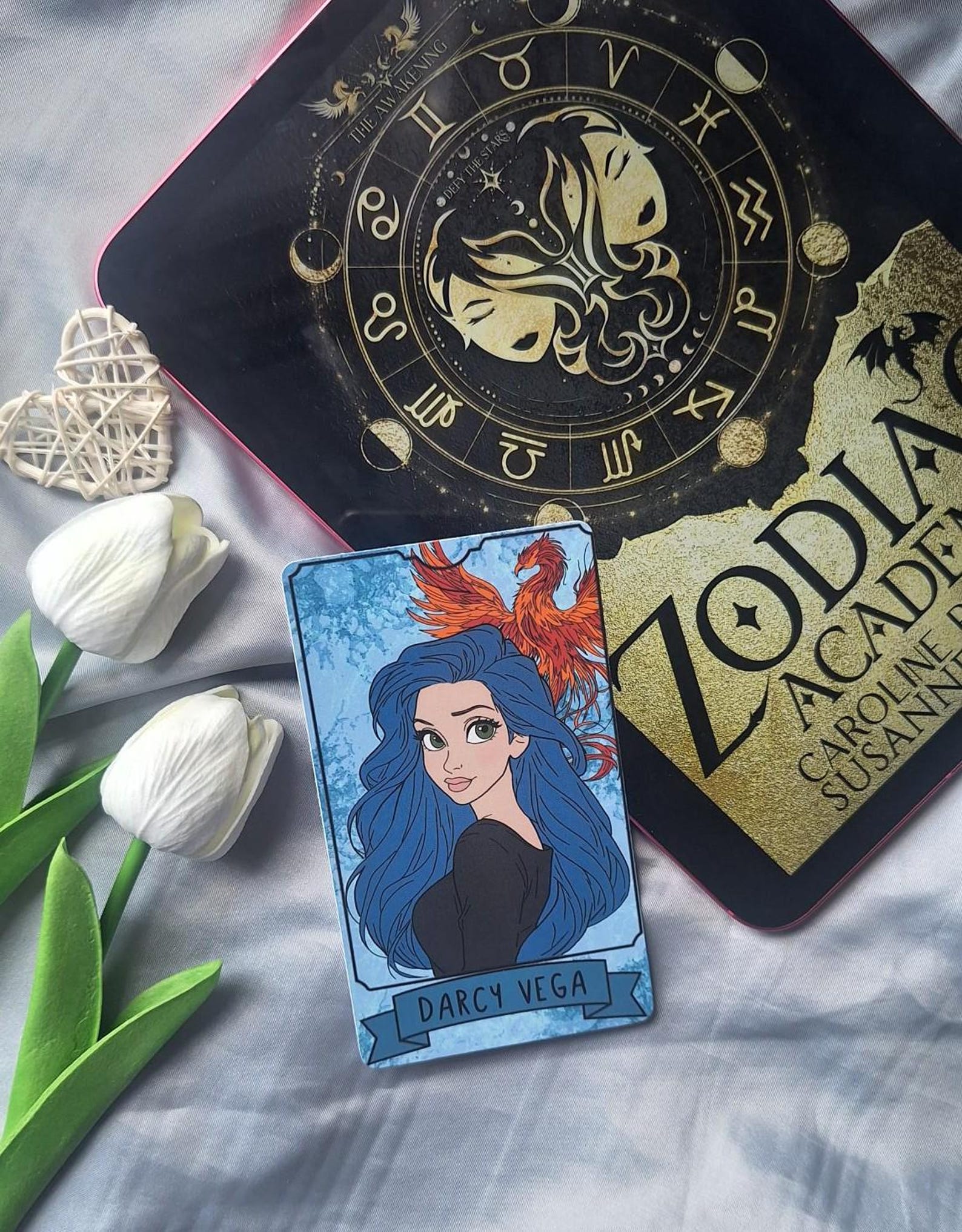 Zodiac Academy Tarot Card Style Print/ Darcy and Tory Vega Print ...