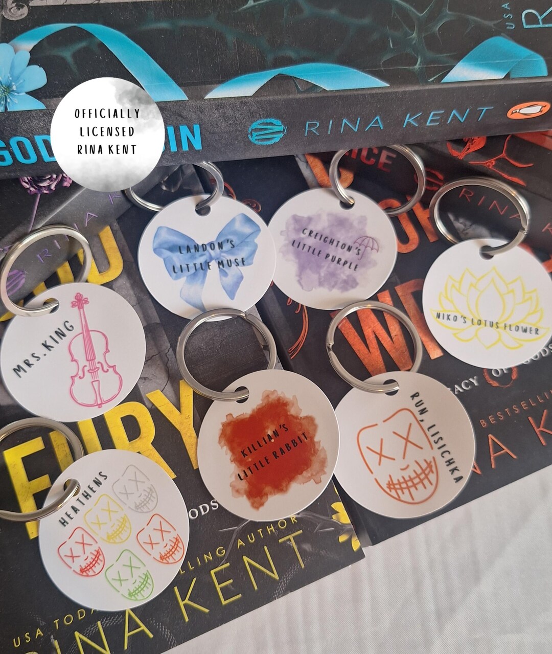 Legacy of Gods Merch/ Officially Licensed/ RINA KENT Merch/ Bookish ...