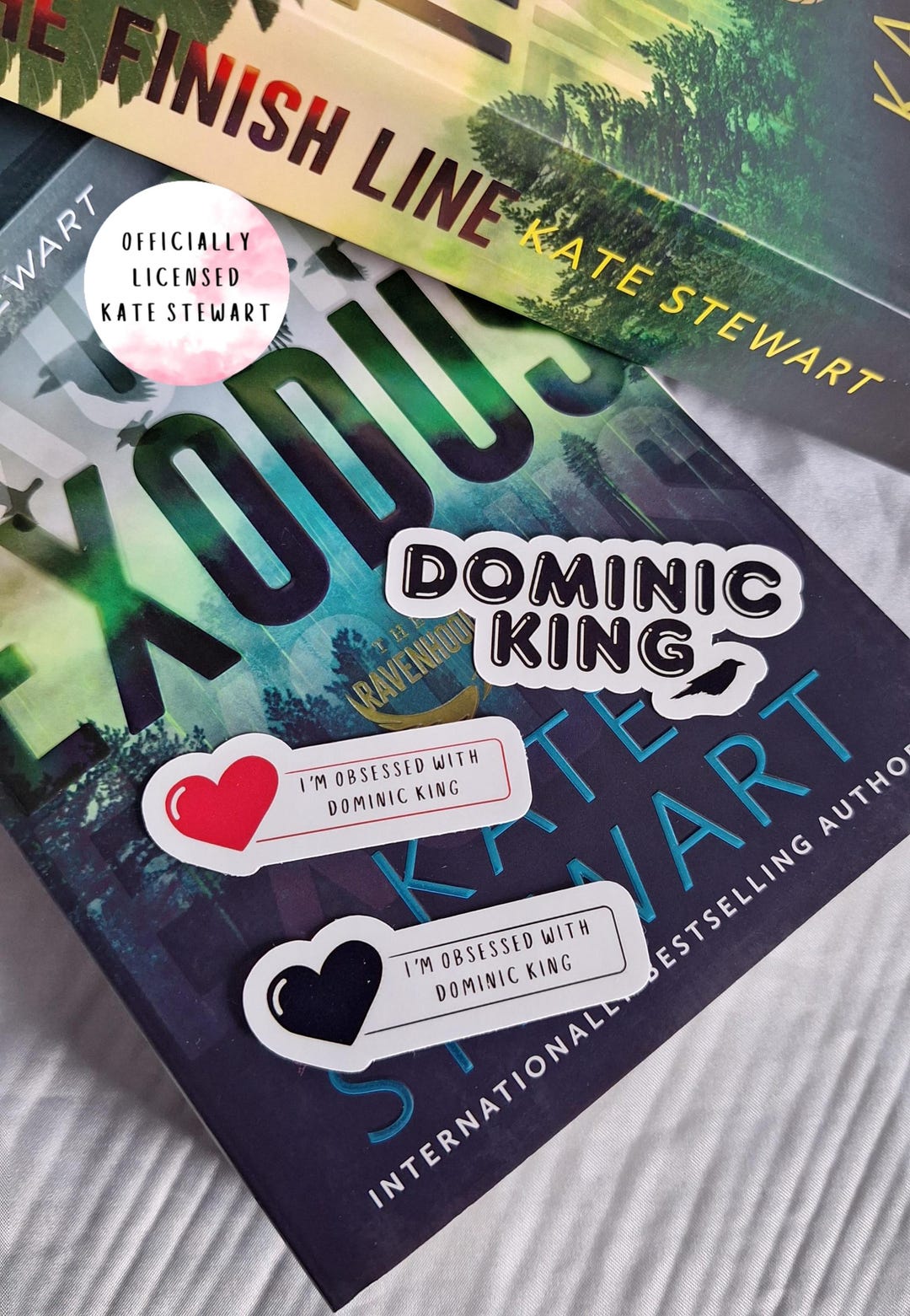 Dominic King Stickers - the Ravenhood Stickers - Officially Licensed ...