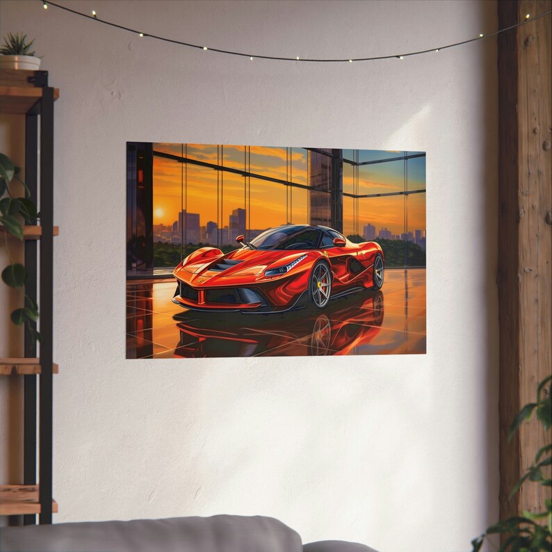 Ferrari Laferrari Poster, Wall Art, Home Decorations, Wall Poster, Cool ...