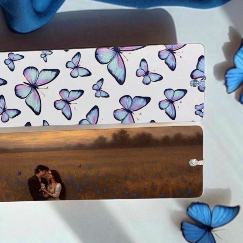 Quicksilver Bookmark Set: Saeris Fane & Kingfisher - Dark Romantasy - Etsy