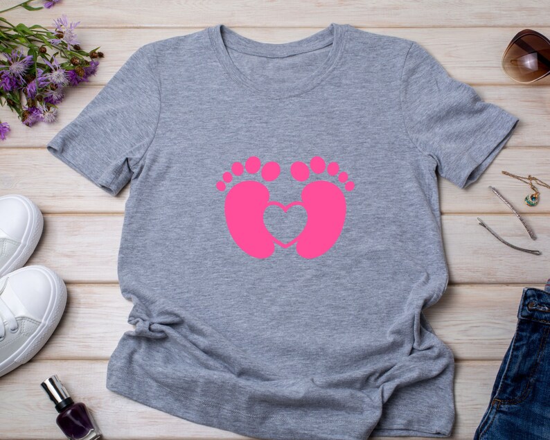 Baby Footprint SVG Bundle: Birthday Clipart (digital Download) - Etsy