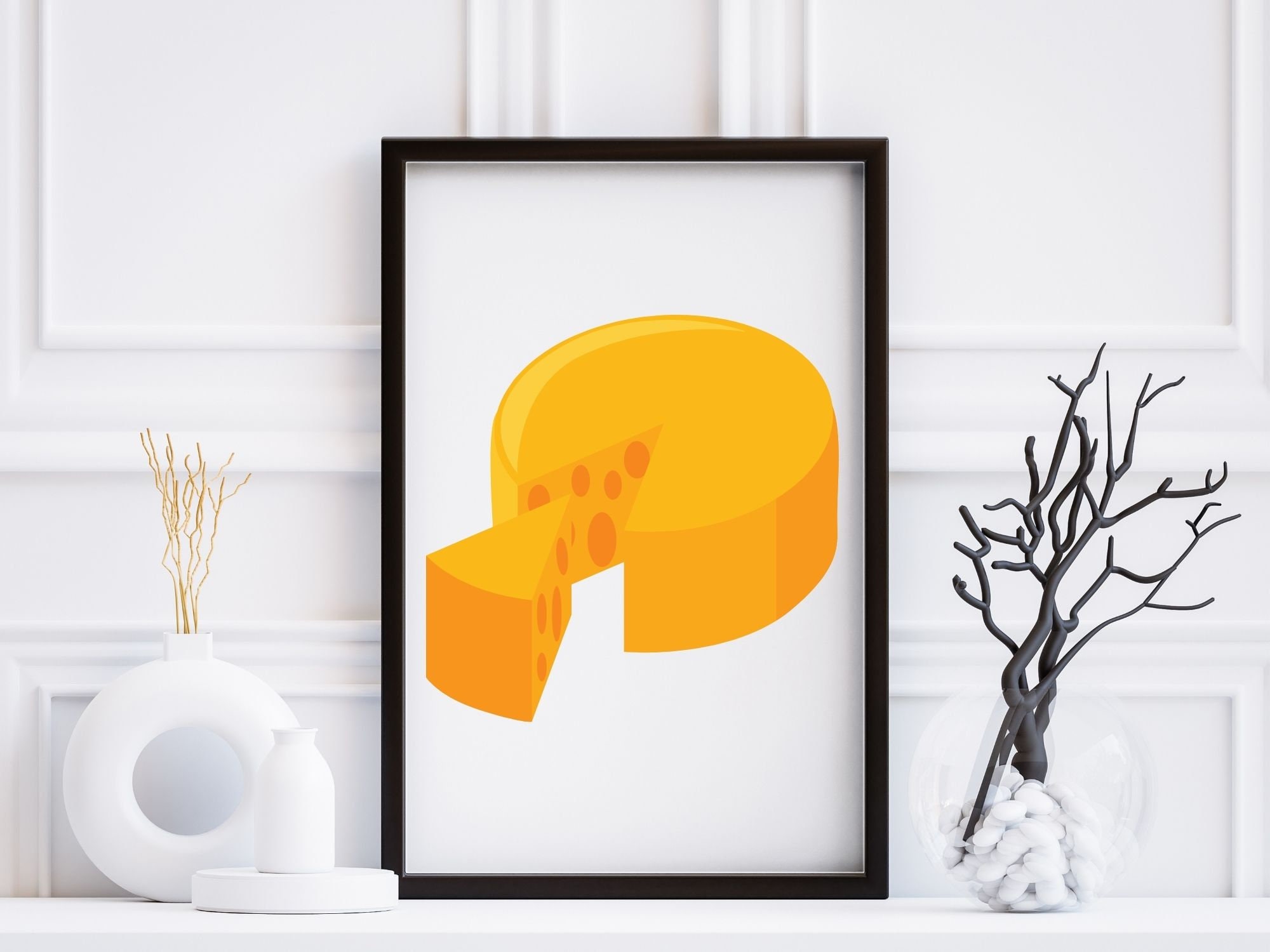 Cheese SVG, Cheese Outline SVG, Cheese Digital File, Cheese Cut File ...