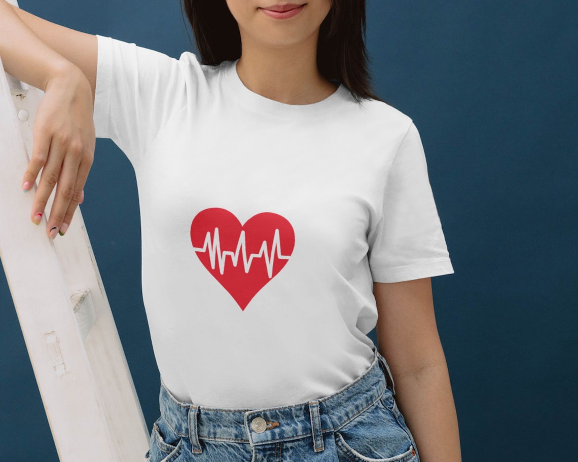 Heart Beat Svg Bundle, Heart Beat Svg, Heartbeat Svg, Cardiogram Ekg ...