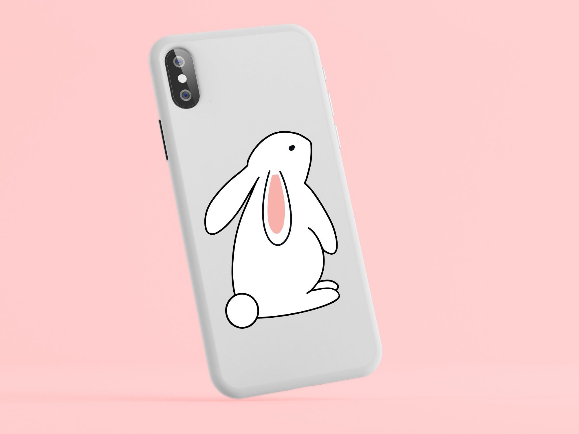 Little Ribbit Cartoon Bunny Bundle Svg Cut File, Animals Cut File ...