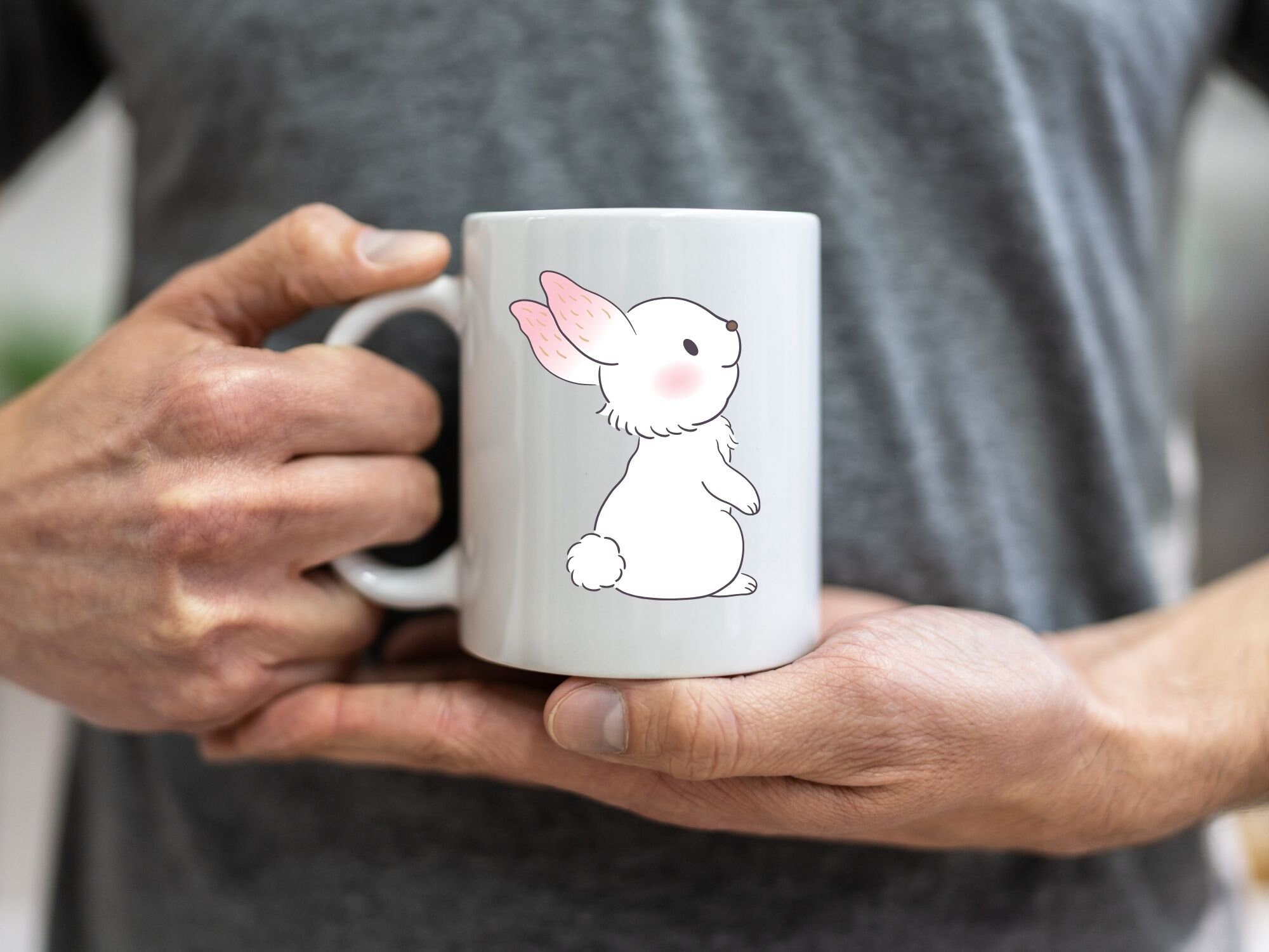 Little Ribbit Cartoon Bunny Bundle Svg Cut File, Animals Cut File ...