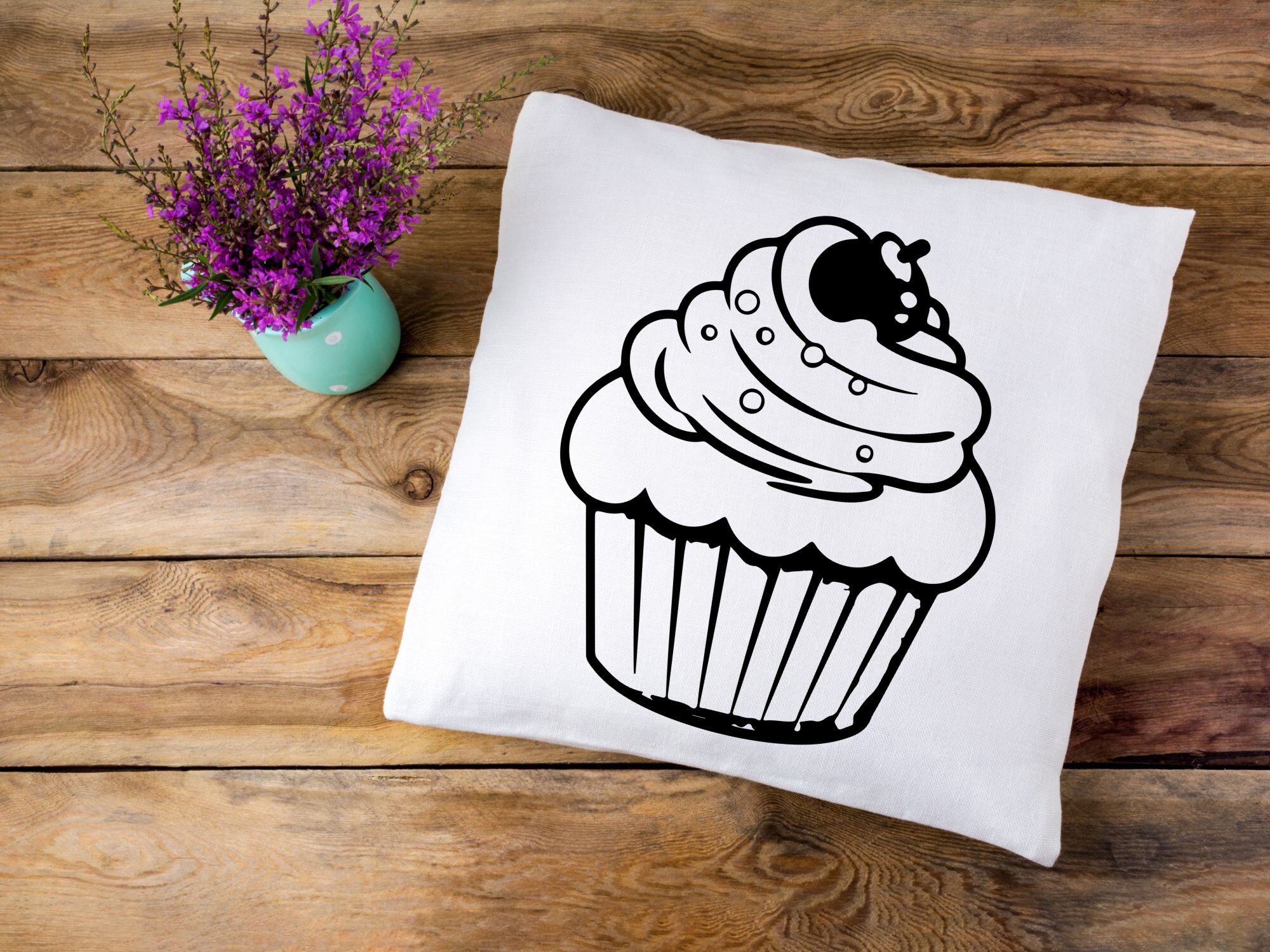 Cupcake SVG Bundle: Cake Cut Files, Clipart (digital Download) - Etsy