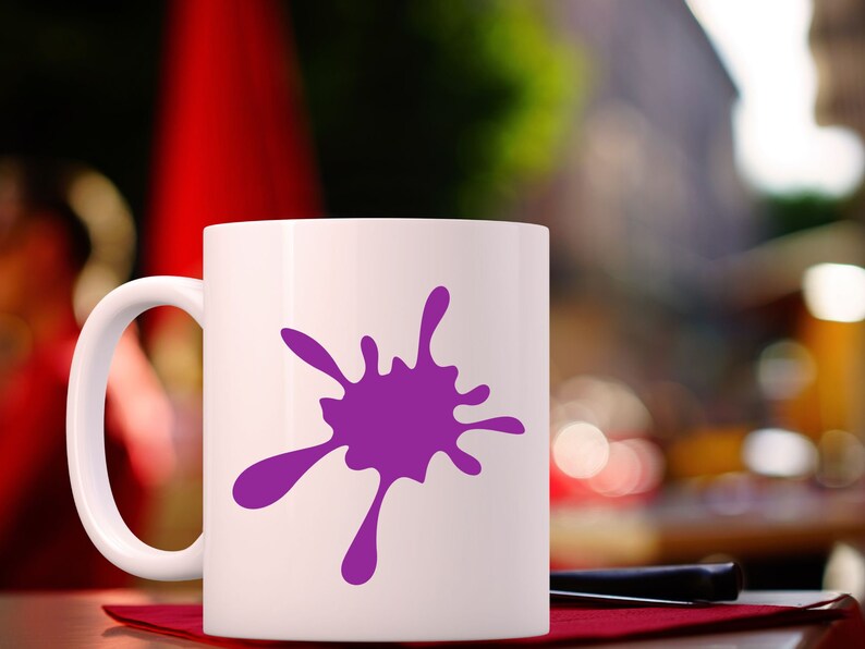 Paint Splatter SVG, Bundle, Paint Splats Svg, Paint Svg, Clipart ...