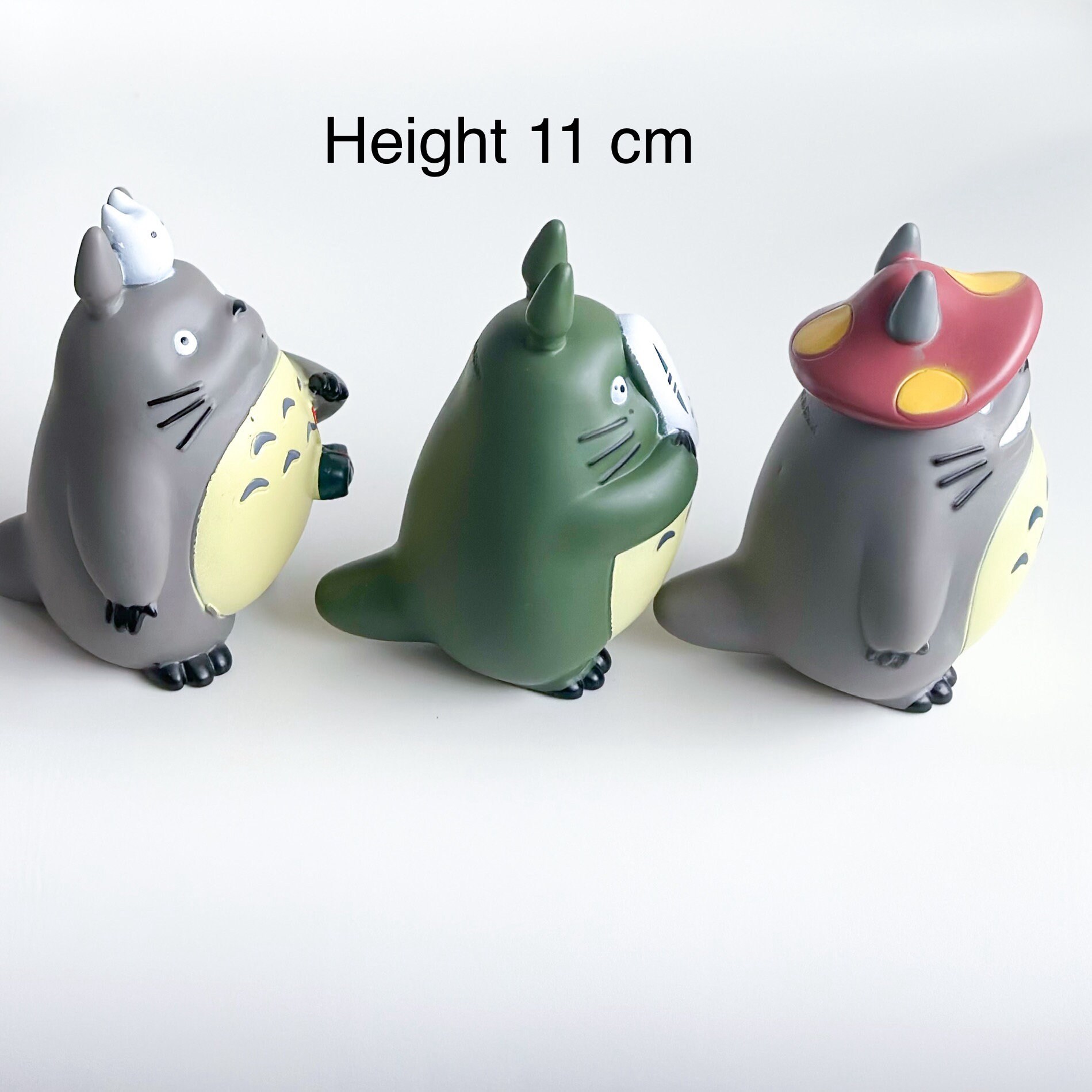 Totoro Figure Large Miniature | Studio Ghibli Figurine, Cute Totoro ...