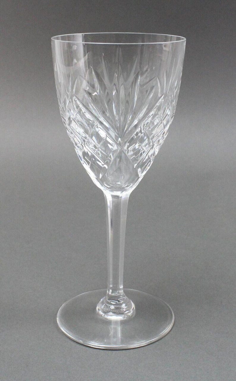St. Saint Louis Crystal France Chantilly Clear 7 1/4" Wine Glass - Etsy