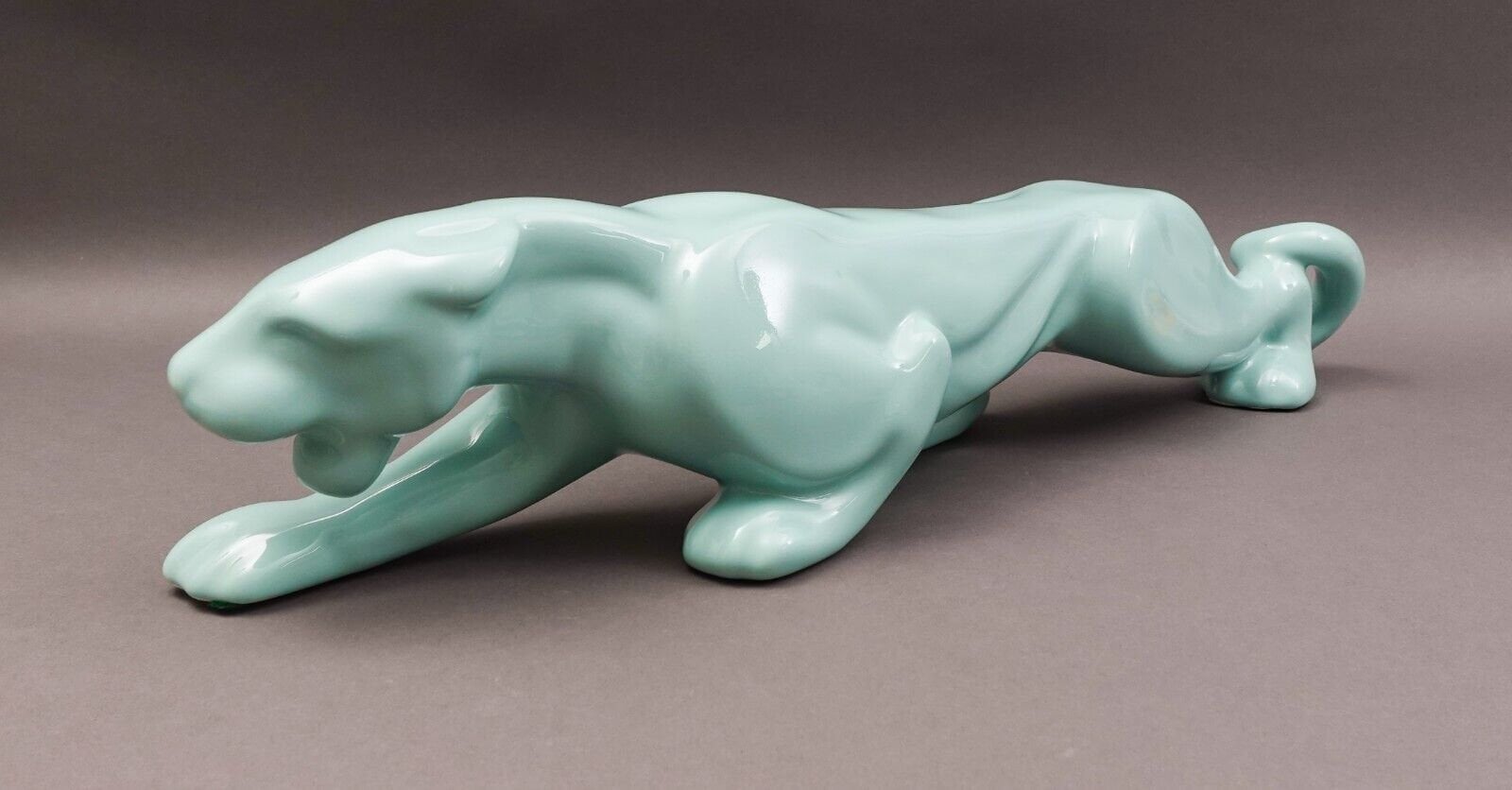 Royal Haeger Pottery Vintage Rare Color Ceramic Stalking Panther ...